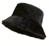 Black Fur Bucket Hat - Rap Industry: New Hip Hop, Rap Videos, Music ...